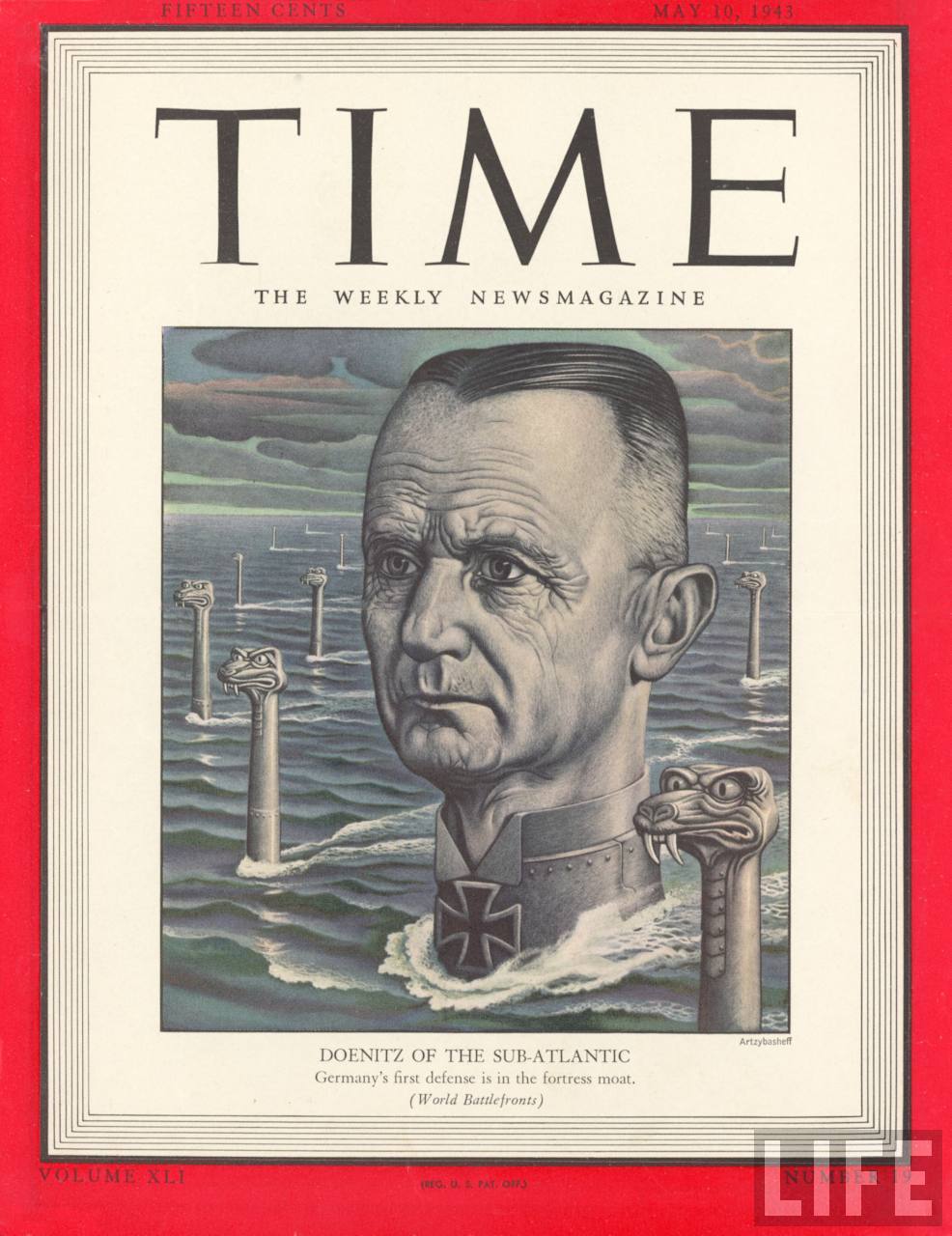 NAZI JERMAN: Tokoh Third Reich Jerman dalam Sampul/Cover Majalah