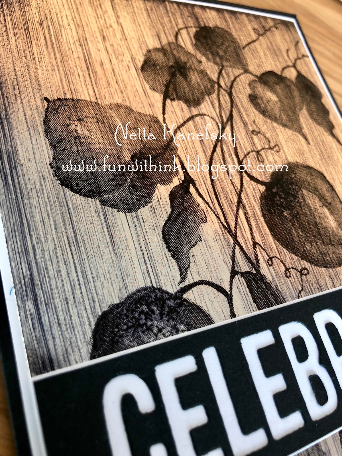 Fun With Ink: Beautiful Black Ice