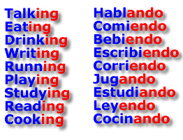 Estructuras Con Verbos Seguidos De La Forma Que Termine En ING: mayo 2016