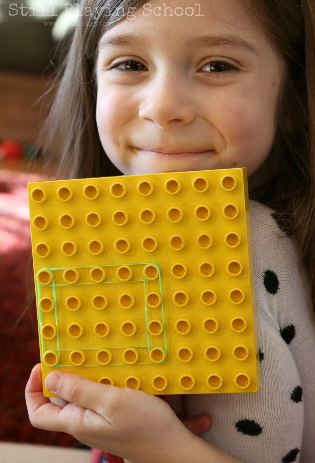 Duplo Lego Geoboards | Still Playing School