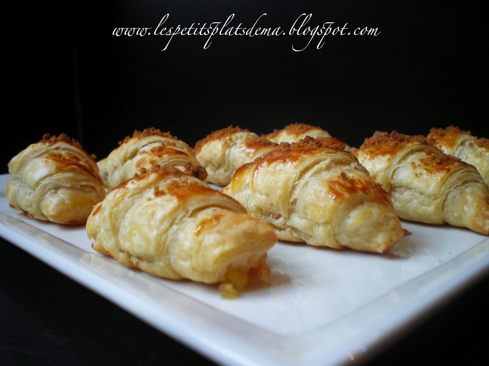 LeS PeTiTs PlAtS D'EmA: Mini-croissant citron/Speculoos