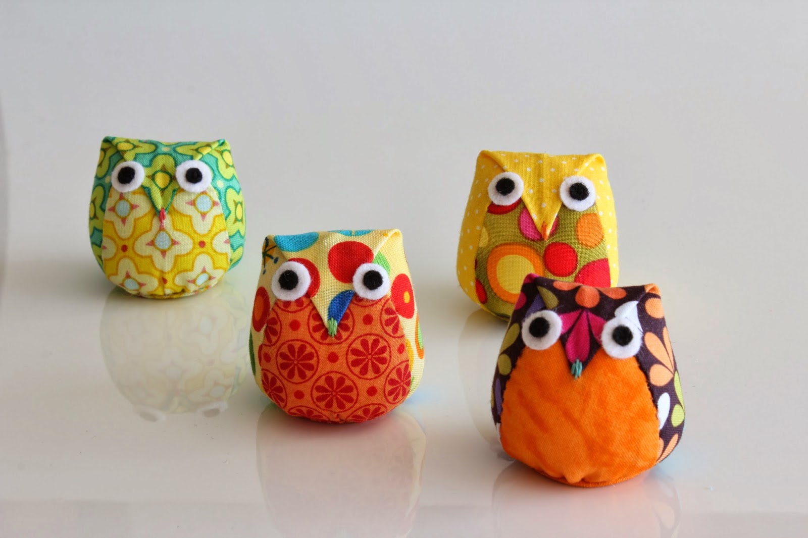 MI HOGAR DE PATCHWORK: BUHOS DE TELA