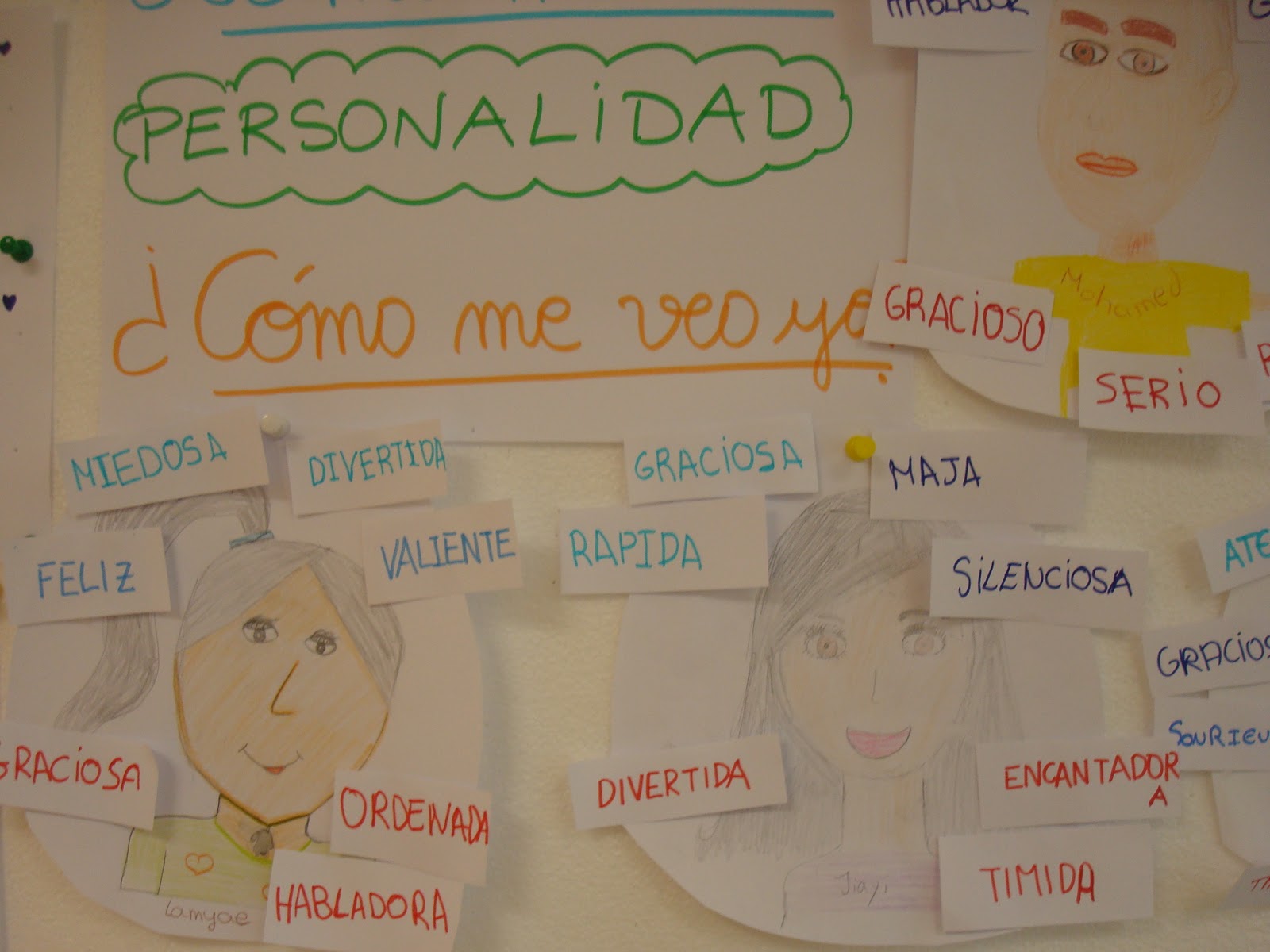 Saricole: CÓMO ME VEN Y CÓMO ME VEO YO- Valores 6º