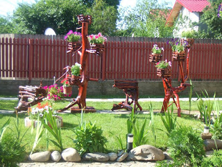 ornamente rustice de gradini