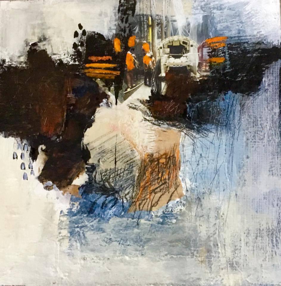 Konsep Top 19+ Lukisan Kontemporer Abstrak