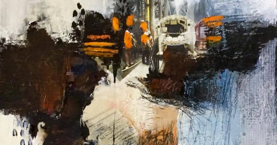 Konsep Top 19+ Lukisan Kontemporer Abstrak