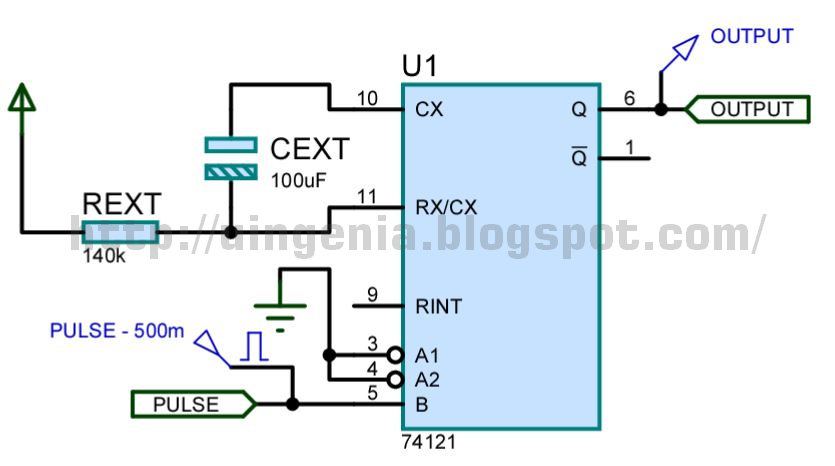 Monoestables no redisparables - 74121 | µingenia