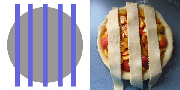 Happy Food Happy Home: How to Make Lattice Top Pie Crust Happy Food ...