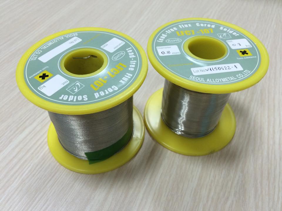 Khác biệt hàn khi dùng chì hàn và nhựa thông ~ Chung cư Vincity Đan Phượng