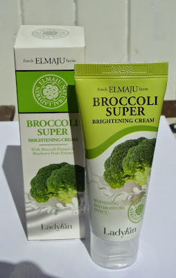 little white truths: LadyKin Broccoli Super Brightening Cream - review