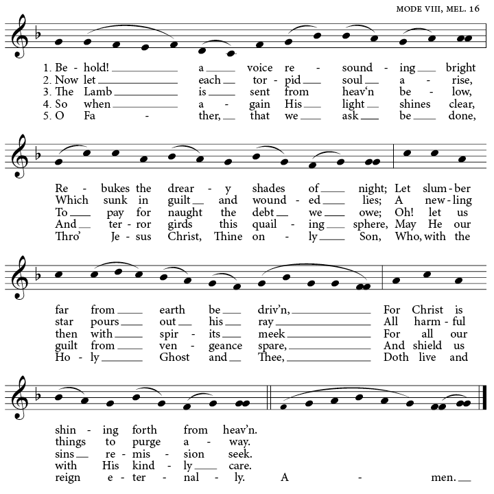HYMNOGLYPT: Vox ecce clara personat / Vox clara ecce intonat HYMNOGLYPT: Vox ecce clara personat / Vox clara ecce intonat