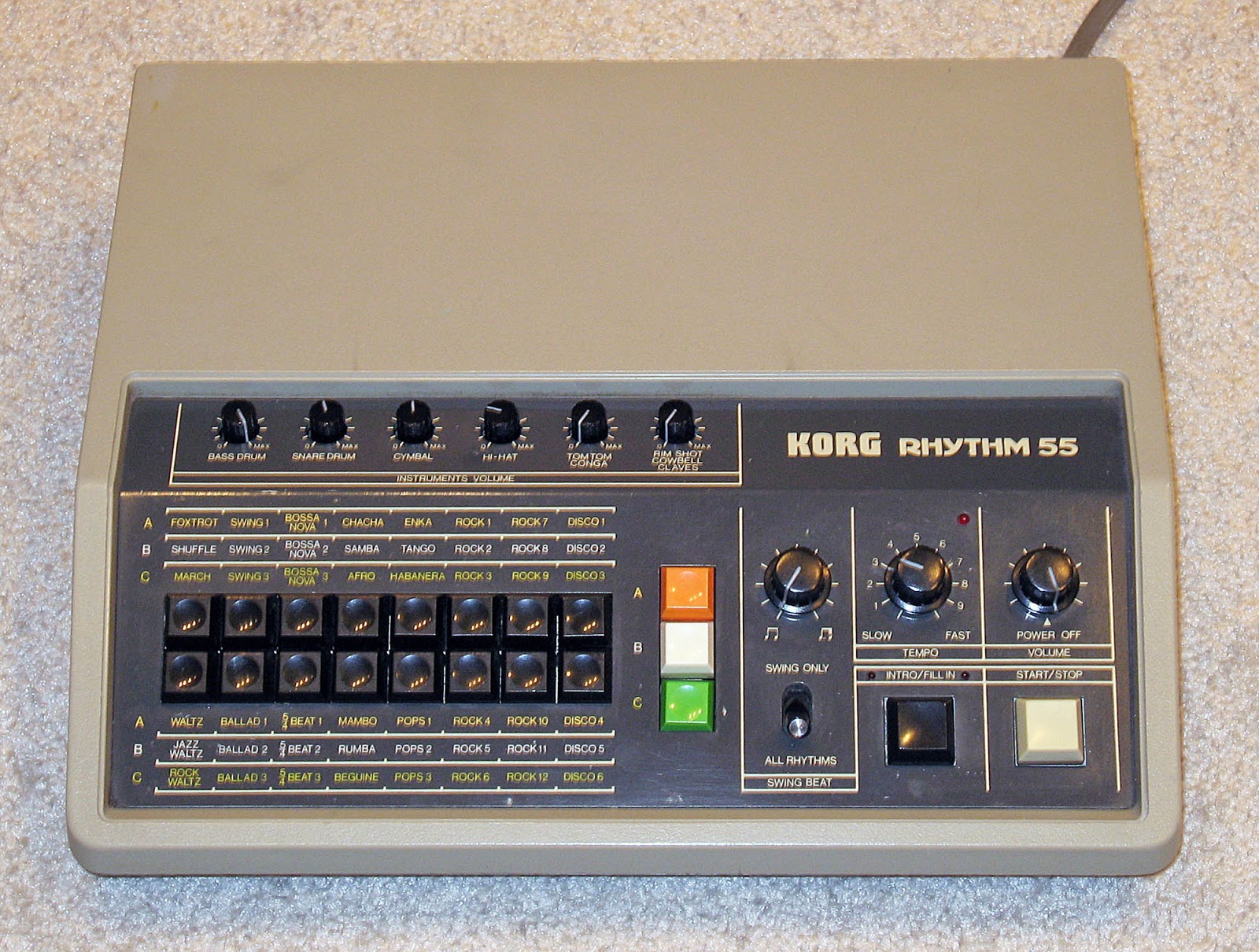 The William Salmela Project: KORG KR-55