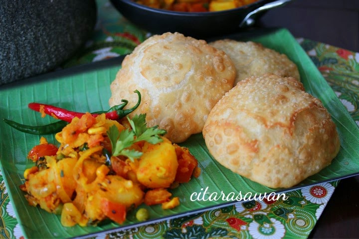 Roti Puri / Poori Bread ~ Resepi Terbaik
