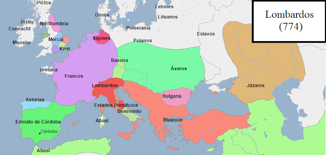 Filosofía Apuntes: Lombardos (568 - 774).