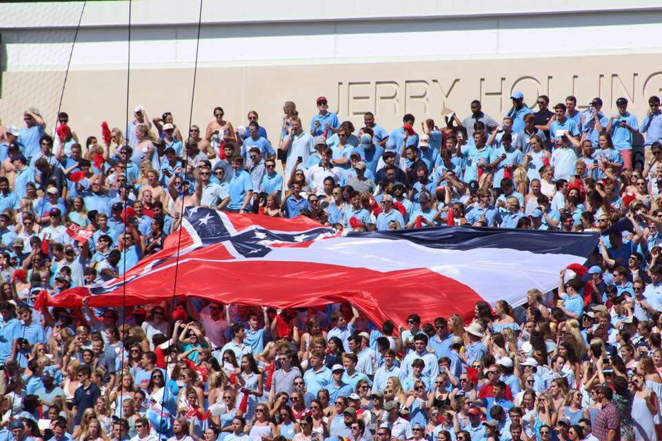 The Virginia Flaggers: Dixie Rising - Ole Miss Students Protest State ...