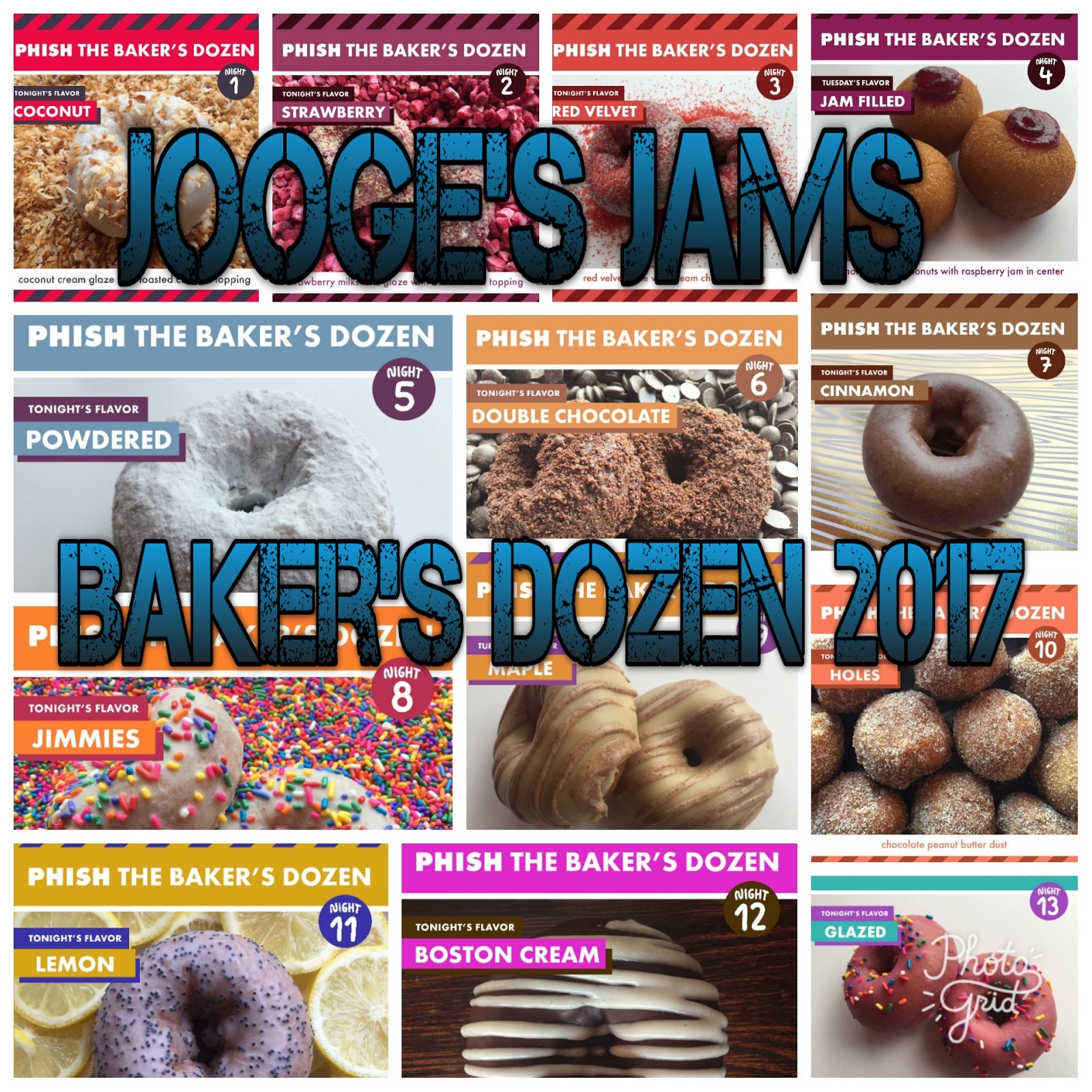 The Curtain With: Phish - Jooge's Jams: Baker's Dozen 2017