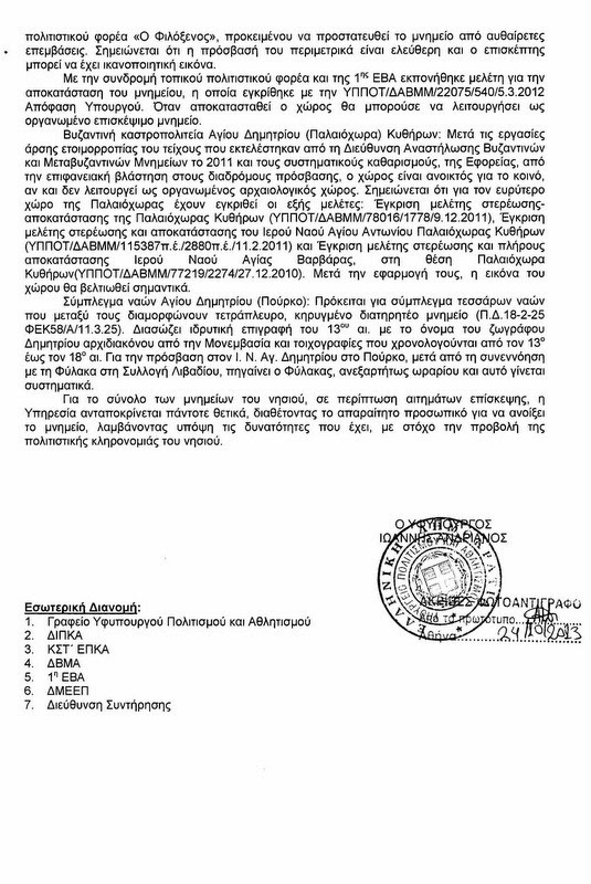 ΤΣΙΡΙΓΟ FM: ΜΑΡΙΑ ΡΕΠΟΥΣΗ - ΕΠΙΣΚΕΨΙΜΟΤΗΤΑ ΜΝΗΜΕΙΩΝ ΠΟΛΙΤΙΣΤΙΚΗΣ ...