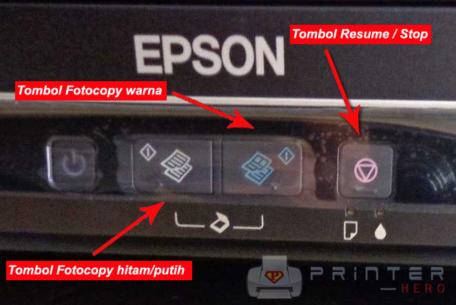 Tombol Resume Pada Printer Epson L360 - Perumperindo.co.id