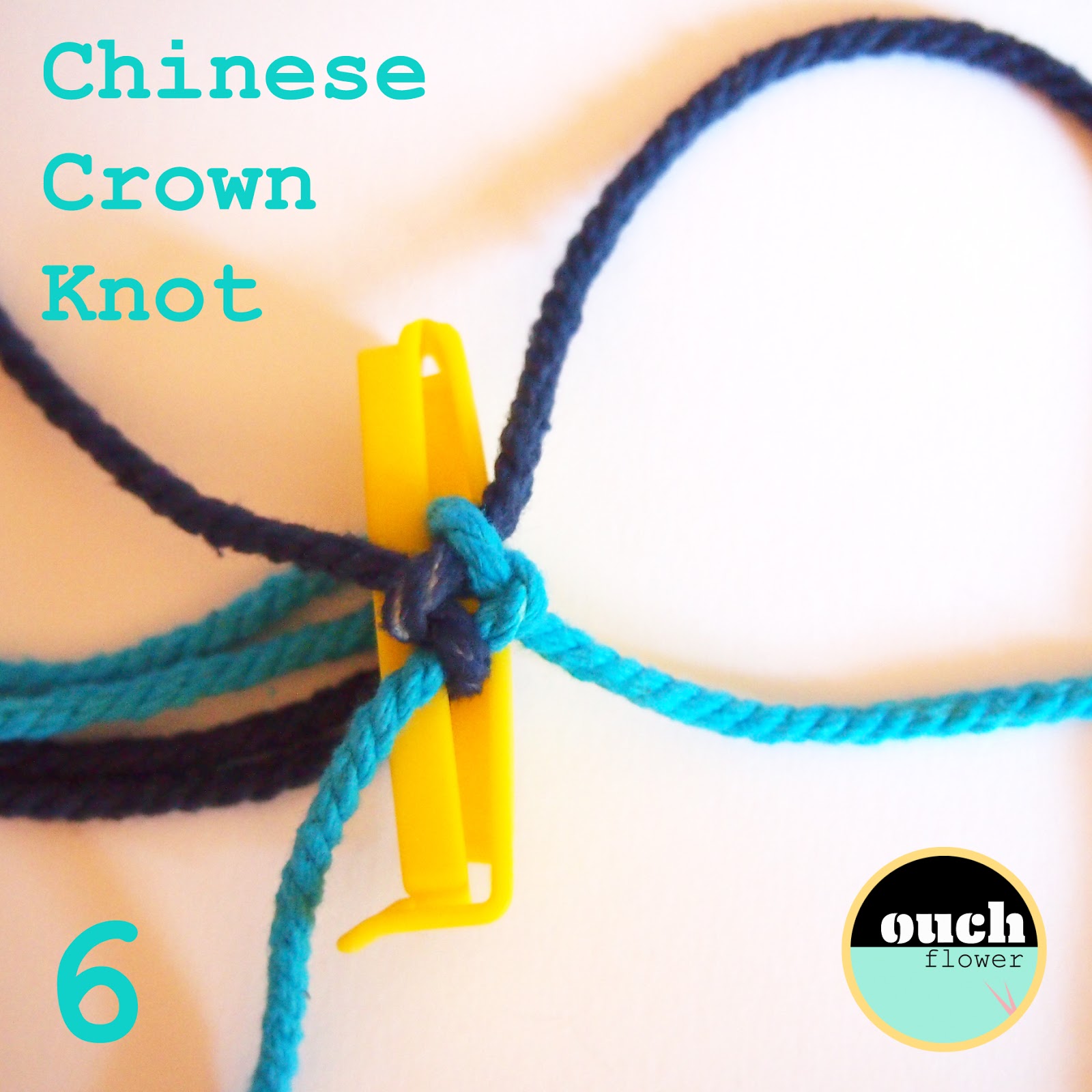 ouch flower: KNOT SCHOOL.....Knot #5