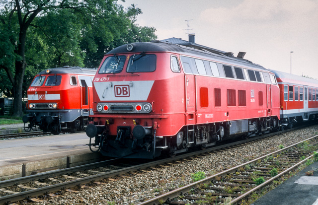 DB class 218 diesels