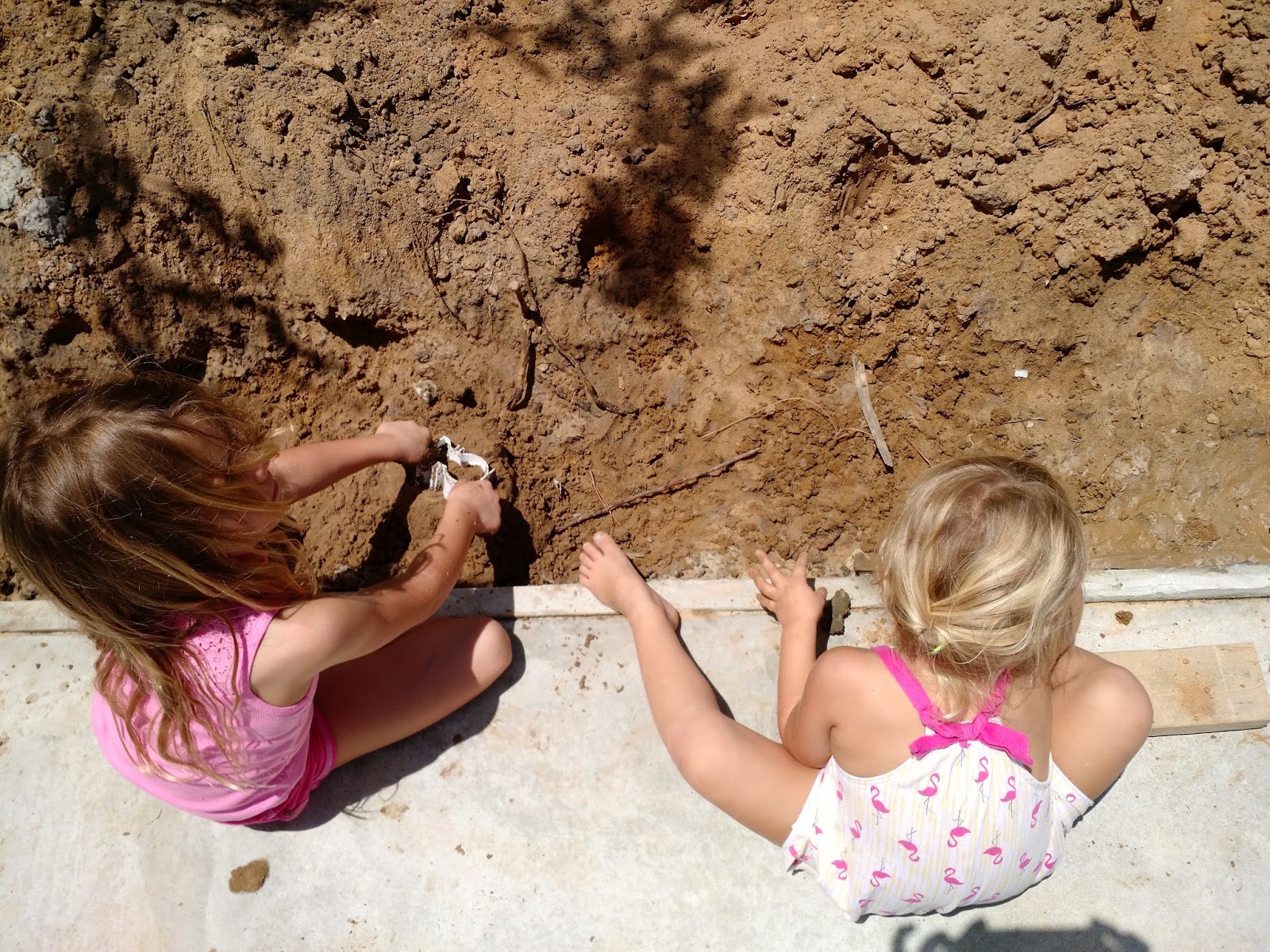 A Splash of Life: Backyard Mud Fun