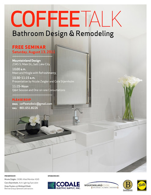 Coffee Talk: Next Coffee Talk Seminar on Saturday, August 13!