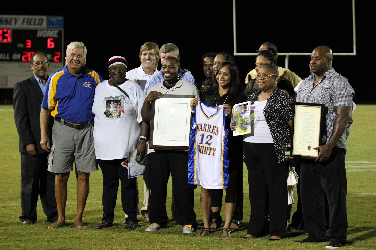 Warren County Screaming Devils: Candice Warthen Day in Warren County