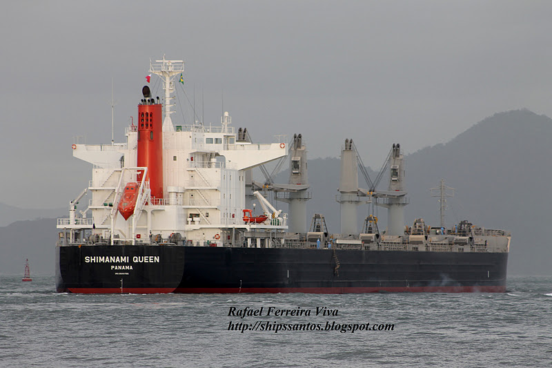 Navios em Santos: Shimanami Quen