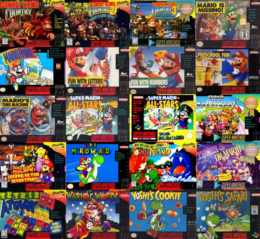 Super Pack de 1000 jogos de Super Nintendo + Emulador ~ APgames ...