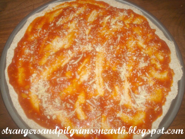 Strangers & Pilgrims on Earth: Healthier Homemade Pizza Crust ...