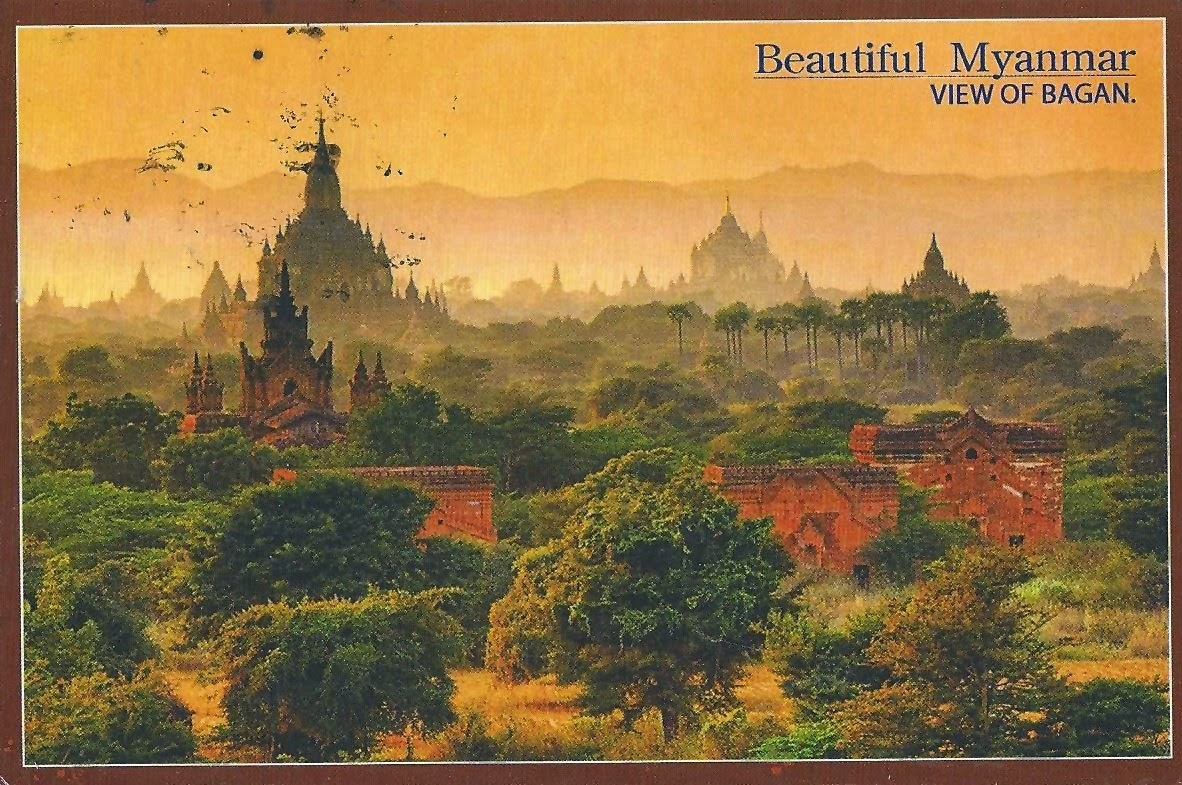 四處張望大步走: Postcards from Myanmar