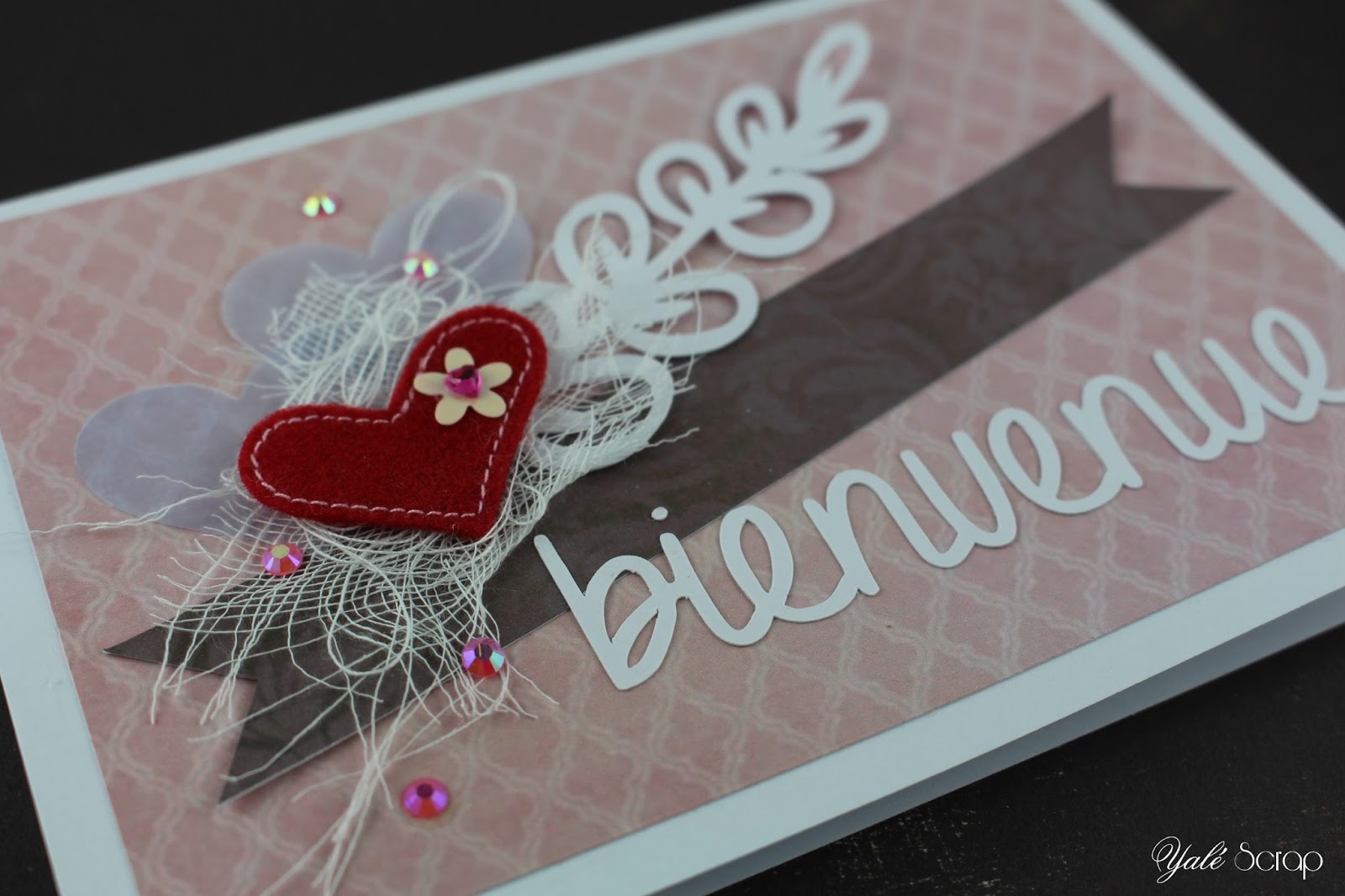 Histoire de...: Scrap'carte {bienvenue}