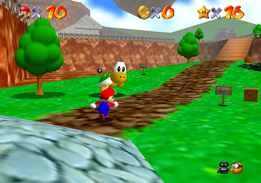 Fase De Super Mario 64 Recriada Em Super Mario Maker Wii U fase-de-super-mario-64-recriada-em-super-mario-maker-wii-u