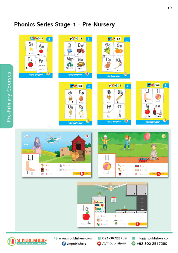 Pre-primary books catalogue 2018 by M.Publishers
