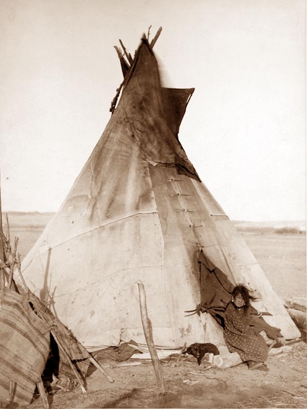 Tipi Sioux. 1891