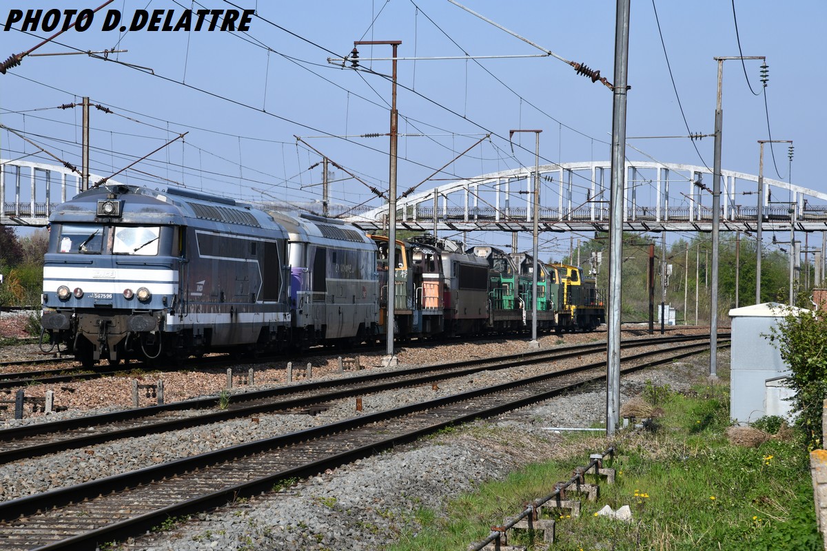 LA PASSION DU TRAIN: Circulation d'un train de la CMR dans le Noooord
