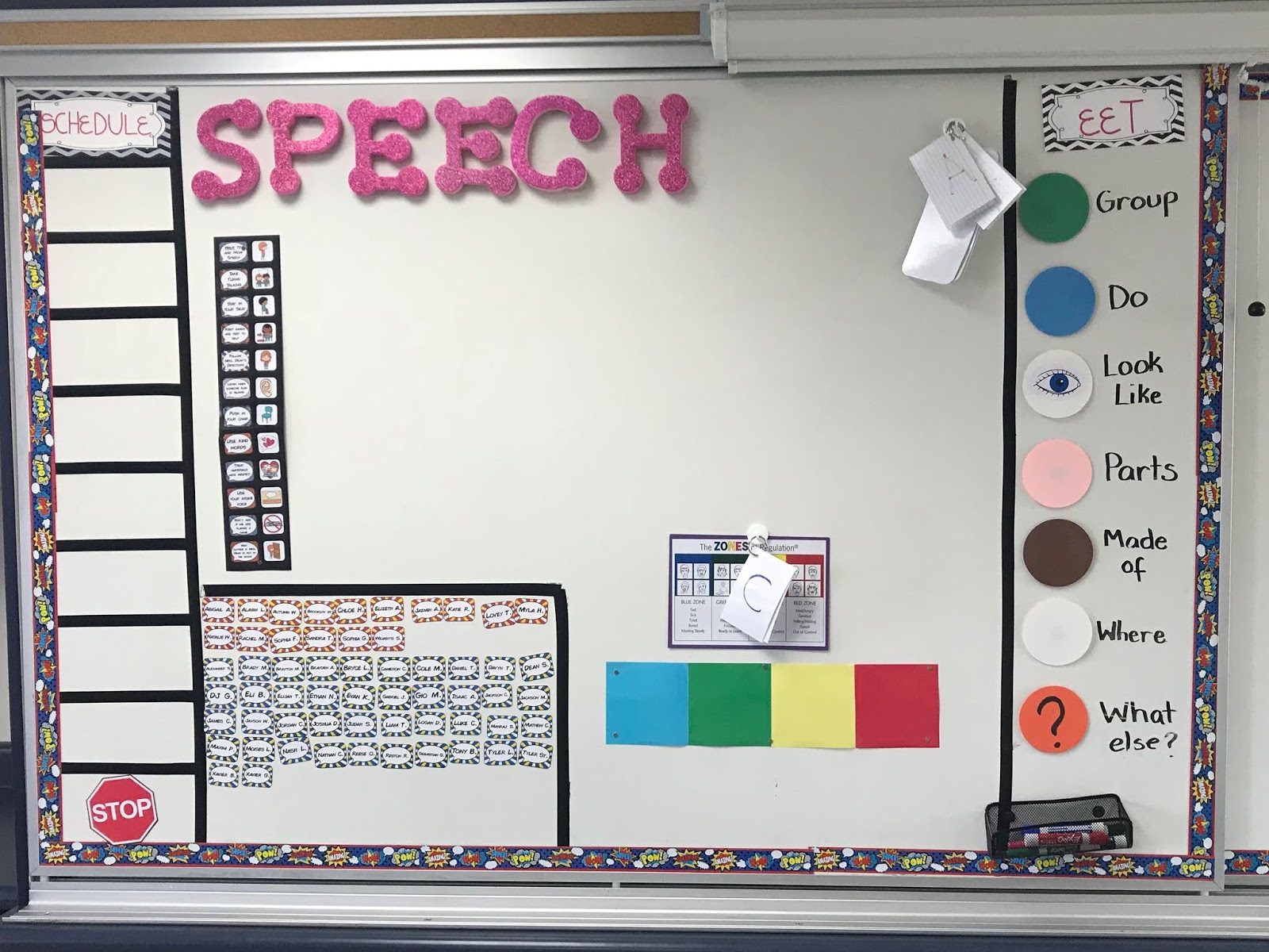 The 8th Word Wonder! Speech & Language Therapy Blog: Classroom