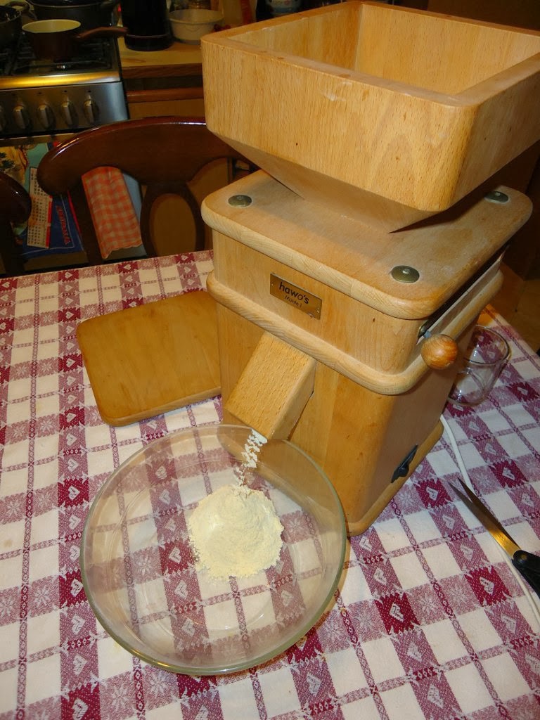 L'orto di Giada: La macina a pietra