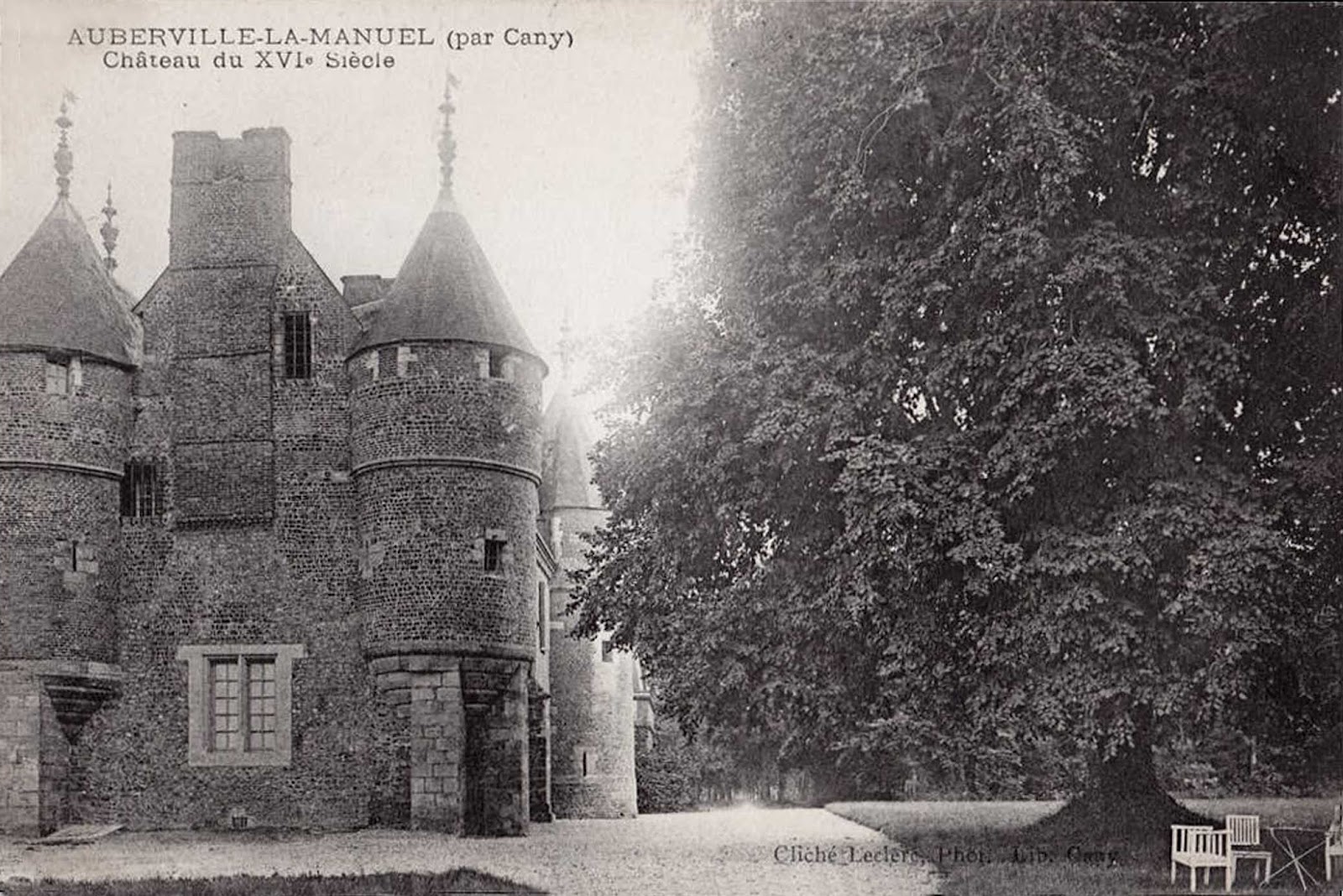 Manoirs du pays de Caux: Auberville la Manuel, manoir