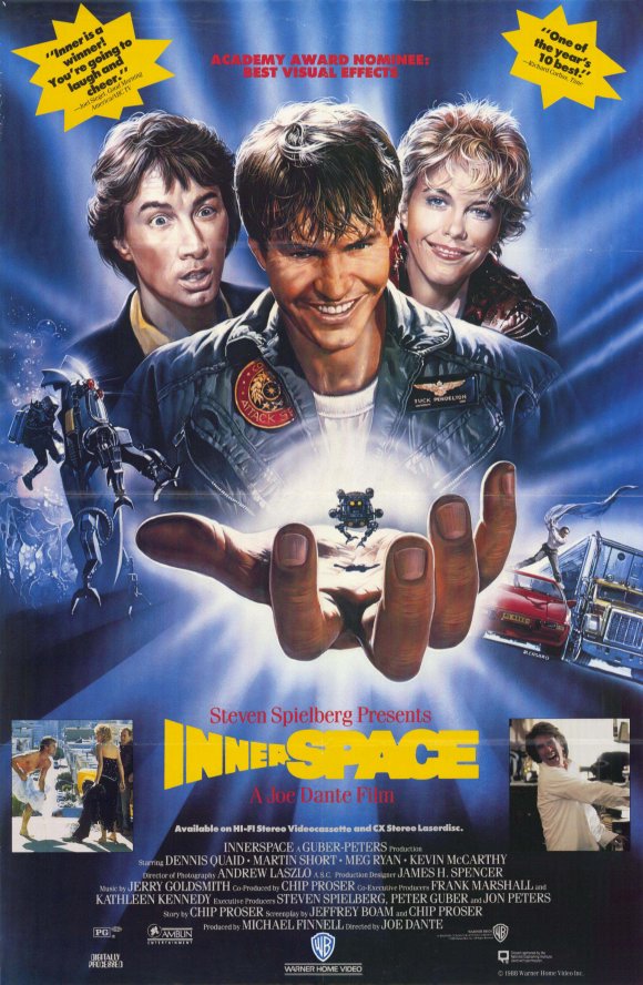JetSetWilly's Guff Emporium: Classic Movie Corner: Innerspace (Warner ...