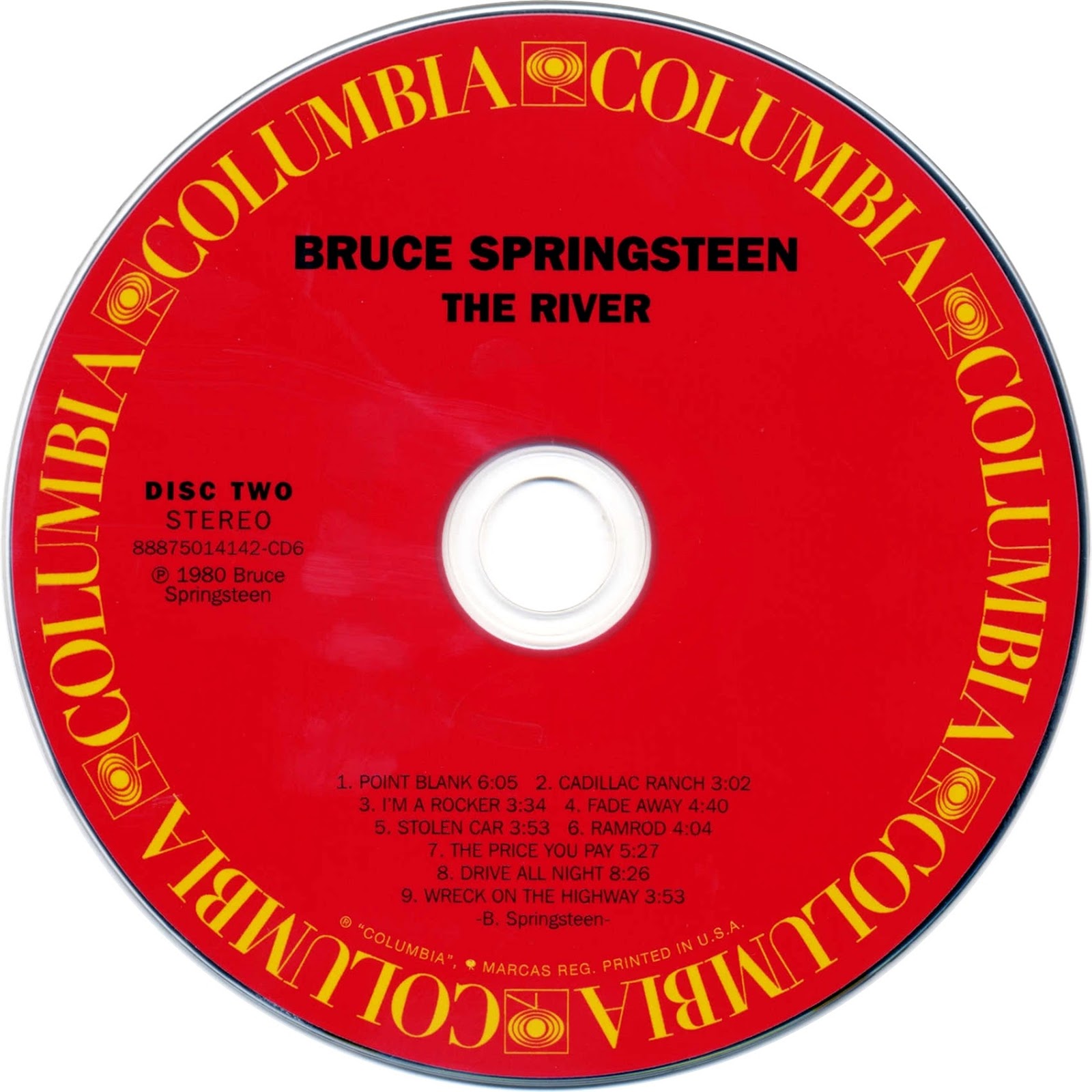 1980 The River - Bruce Springsteen - Rockronología