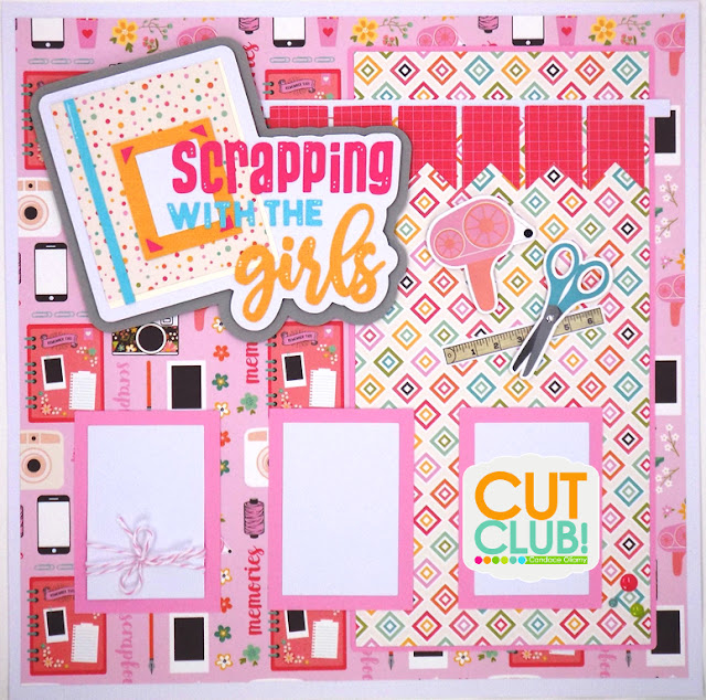 Candi O Designs: Scrapping with the Girls!