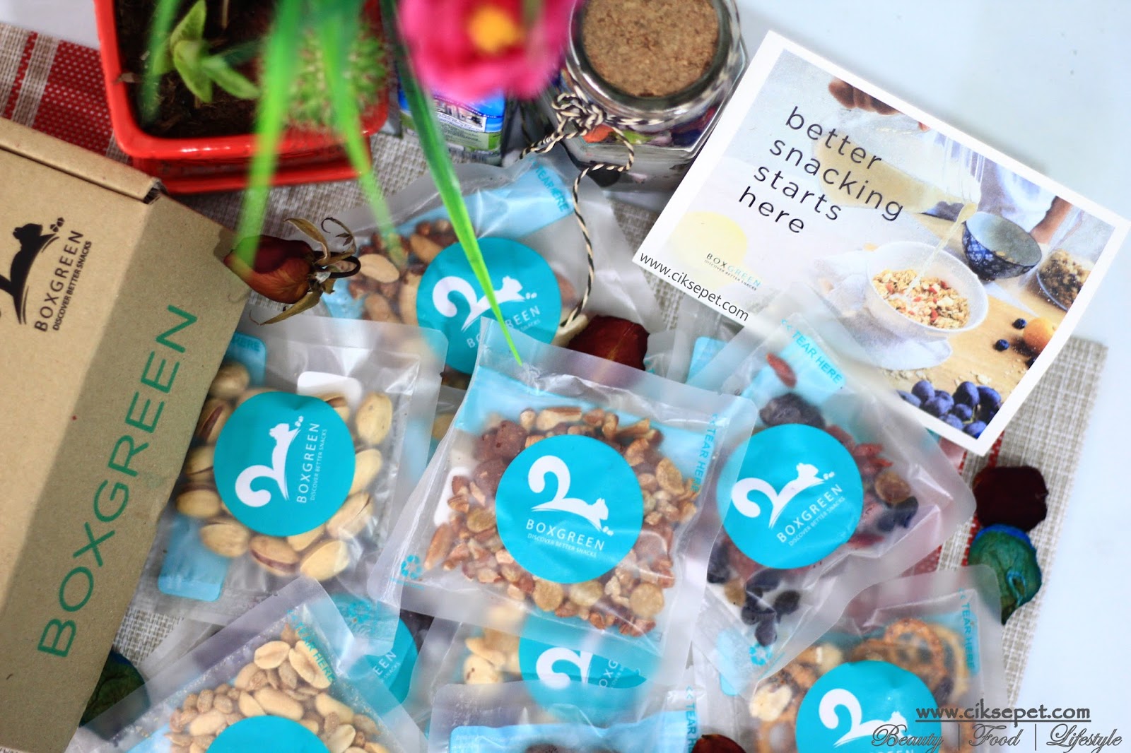 Snack Sihat Untuk Diet dari BoxGreen | Cerita Budak Sepet