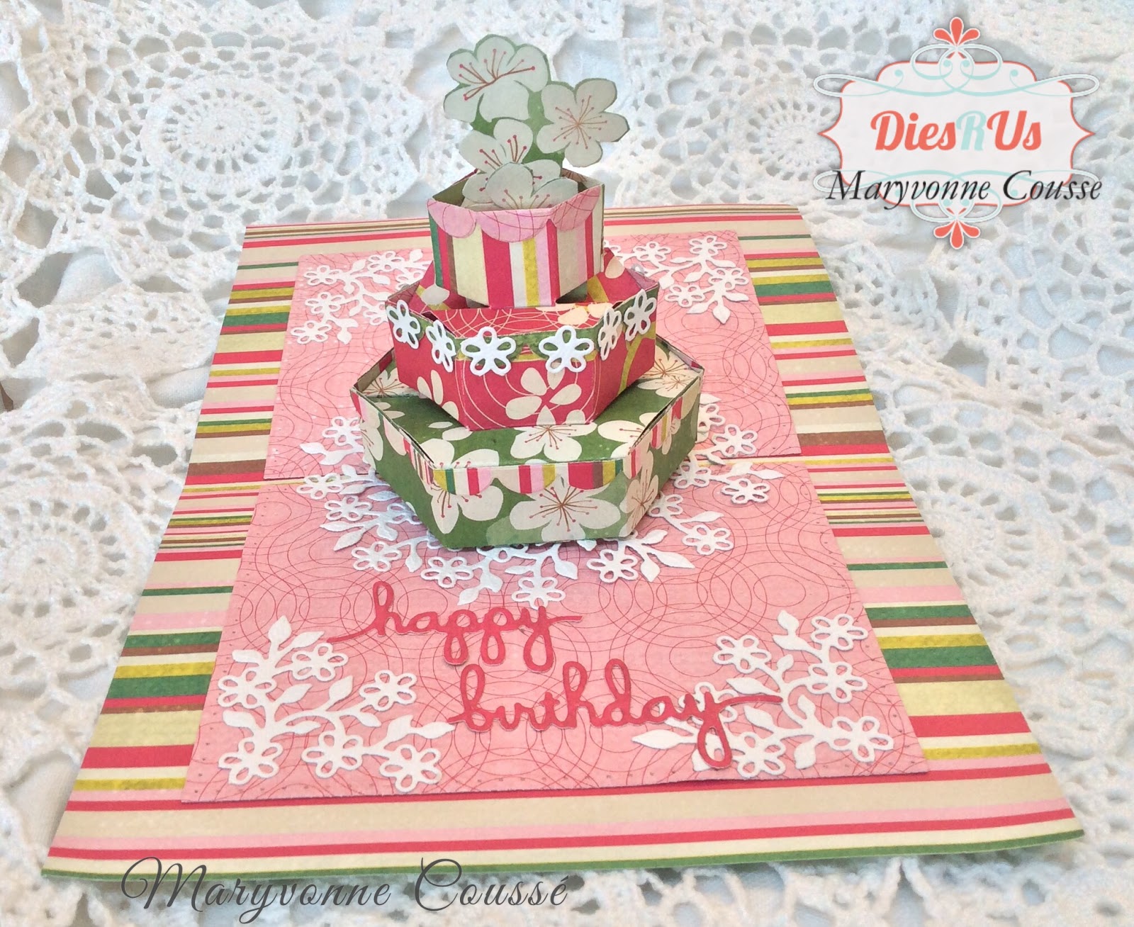 Dies R Us: Pop Up Birthday Cake