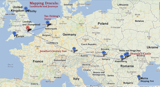 English 2307: Introduction to Fiction: Mapping the Journey to Dracula