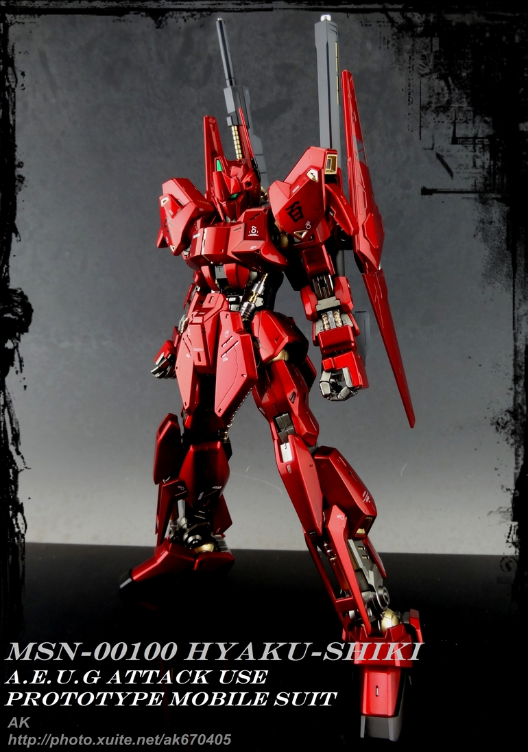 GUNDAM GUY: MSN-00100 Hyaku-Shiki - Painted Build