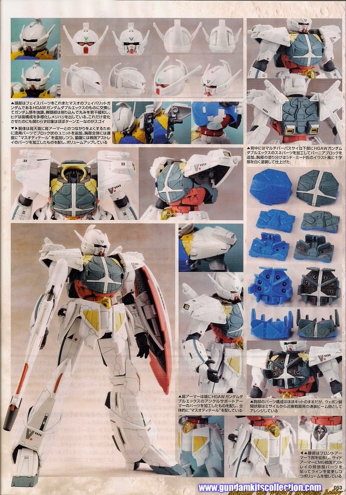 1/144 Turn A Gundam Custom Build