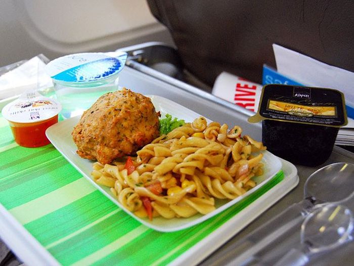 Comidas en las Aerolineas