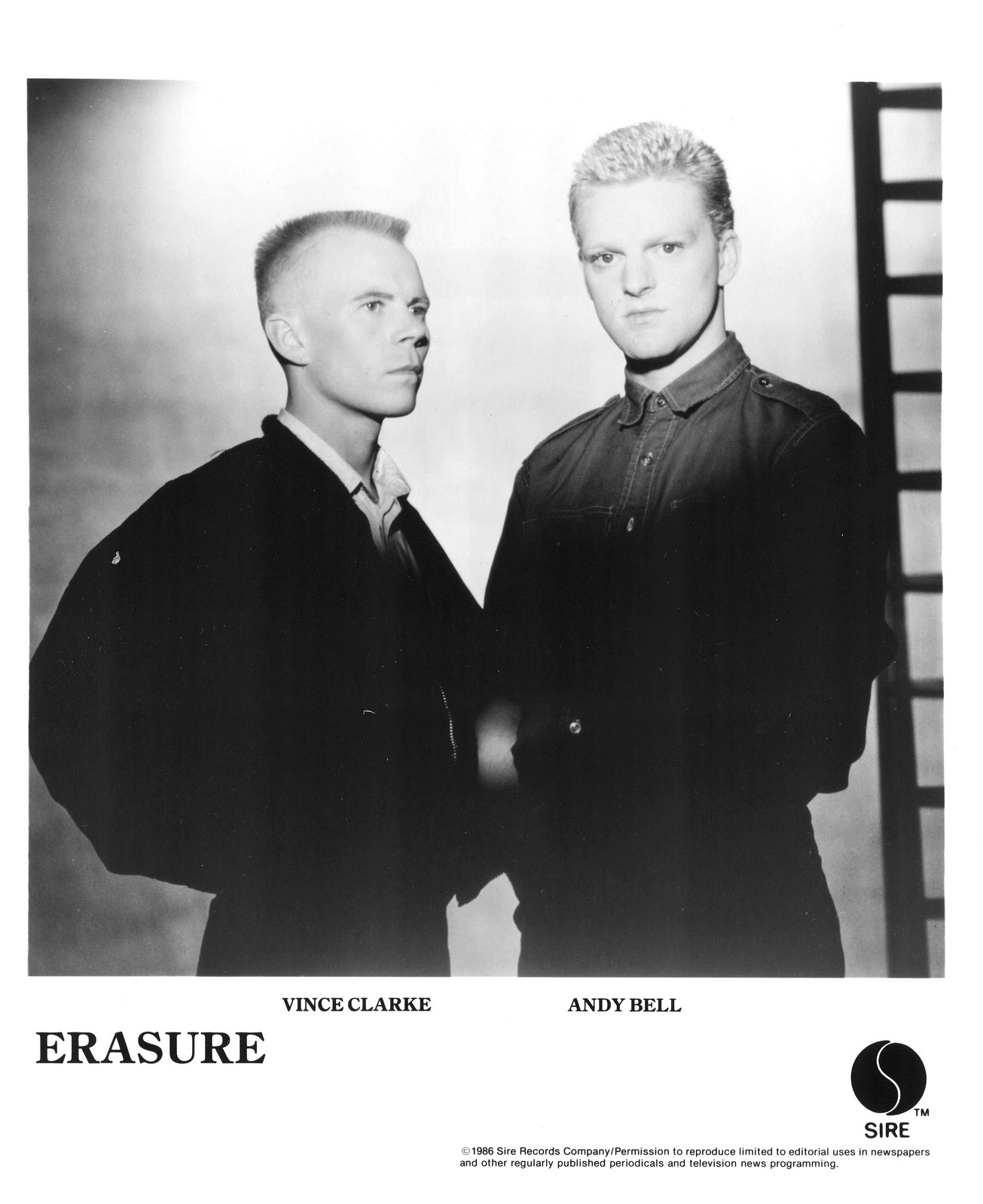 Lansure's Music Paraphernalia: ERASURE | ANDY BELL | VINCE CLARKE