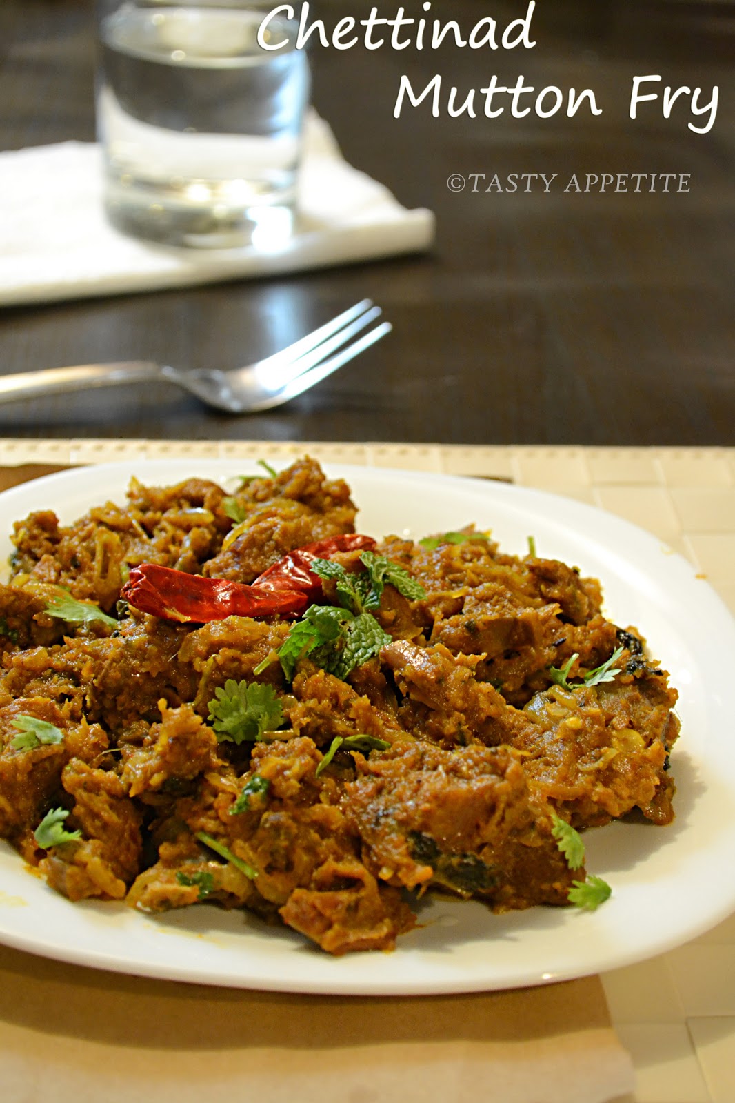 How to make Chettinad Mutton Fry / Kari Varuval / Spicy Mutton Fry ...